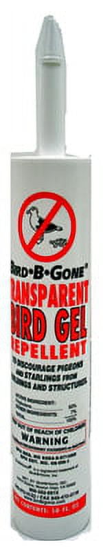 10 OZ Transparent Bird Gel Tube Keep Birds From Landing & Nesting Non ...