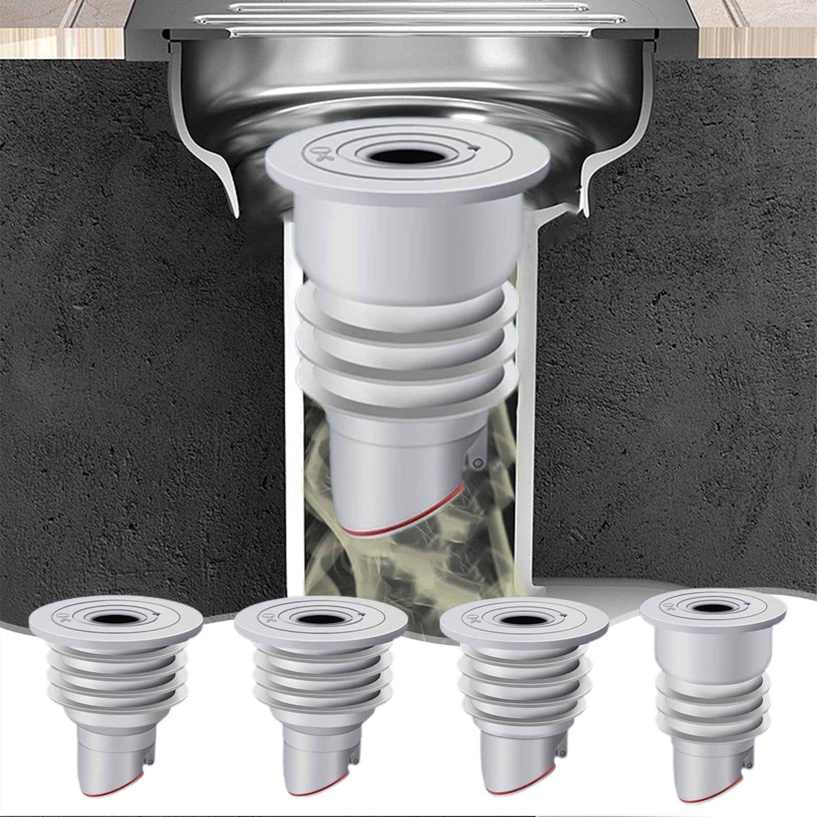 Under 10, Odor Device for Drainage, Kitchen Basin Sealing Ring Plug ...