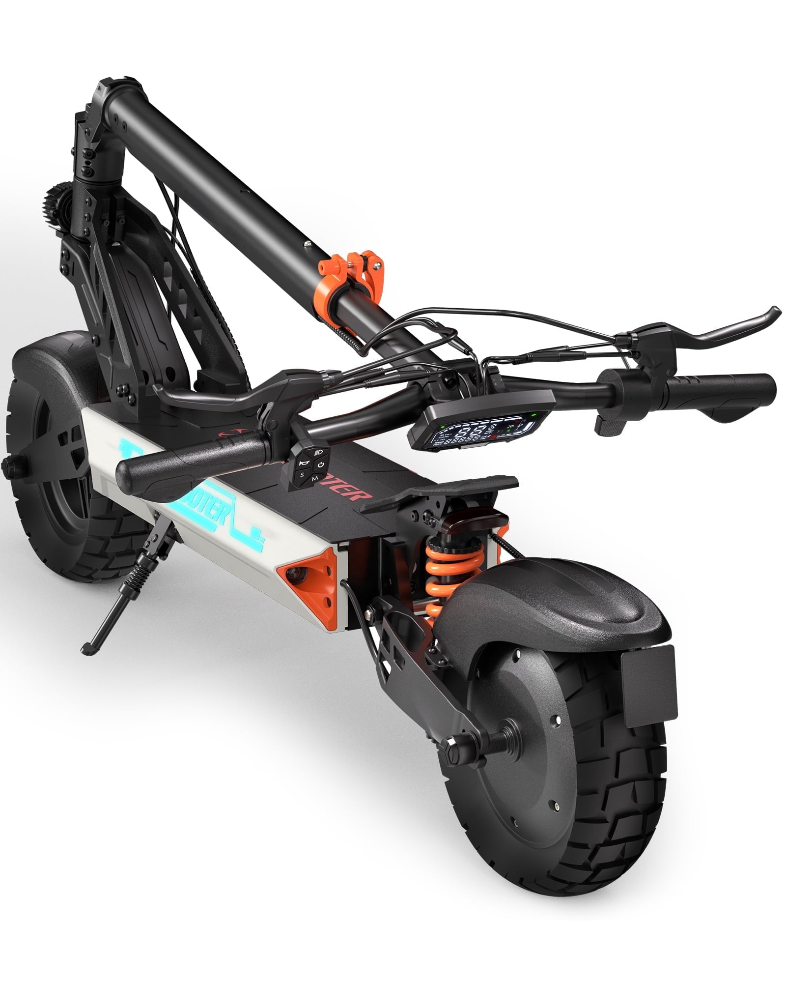 10" Off-Road Electric Scooter,1000W Motor Foldable E-Scooter,28MPH & 28 ...