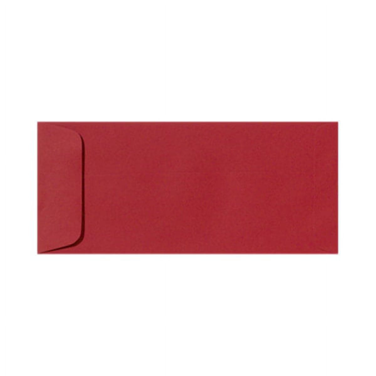 #10 Open End Envelopes (4 1/8 x 9 1/2) - Ruby Red (250 Qty.) - Walmart.com