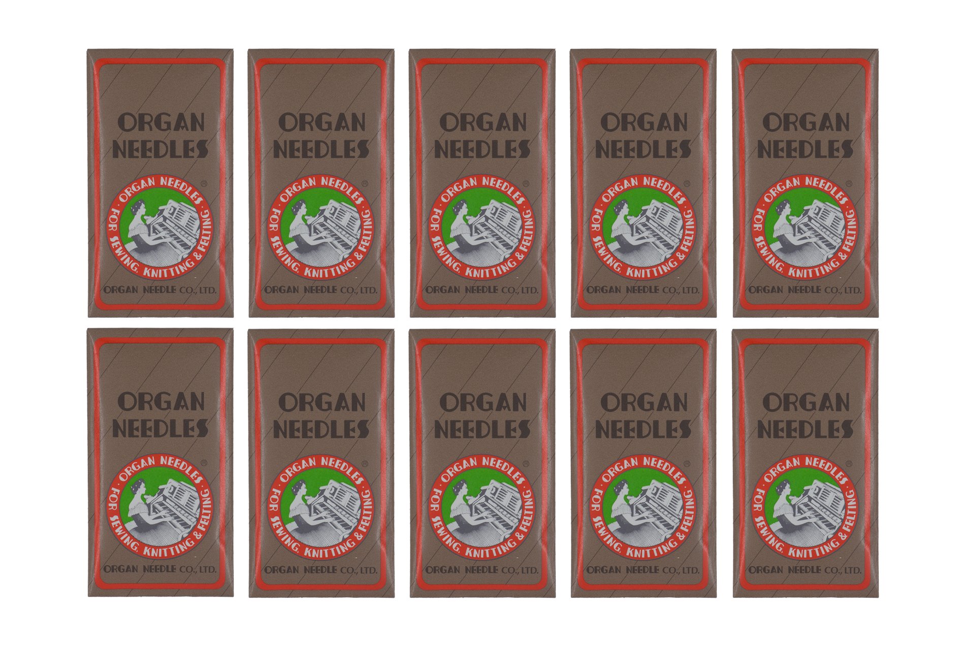 10 Organ 7X3 Singer Class 7 Consew 744R Sewing Machine Needles DYX3 794 ...