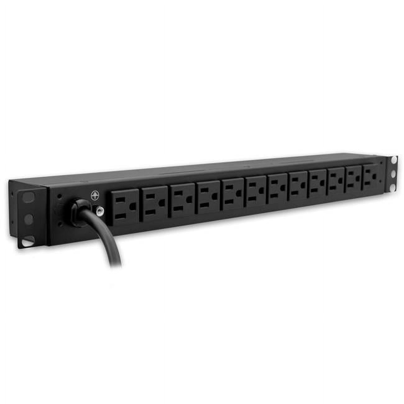 10 Outlet Basic Vertical Rack Mount PDU, 15 ft. - Walmart.com