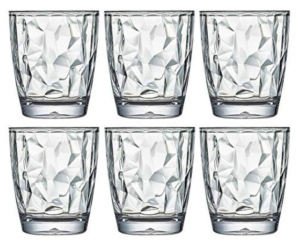 10 Oz Unbreakable Tritan Drinking Glasses Dishwasher Safe Acrylic ...
