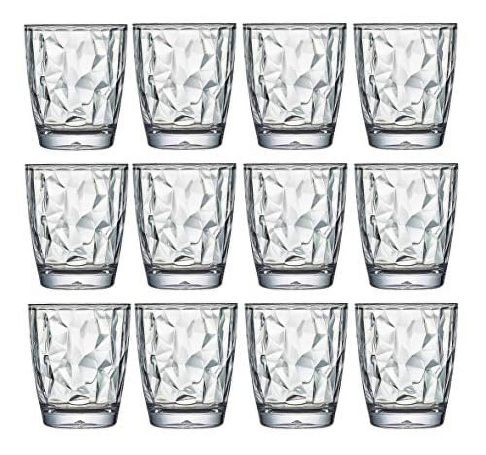10 Oz Unbreakable Tritan Drinking Glasses Dishwasher Safe Acrylic ...