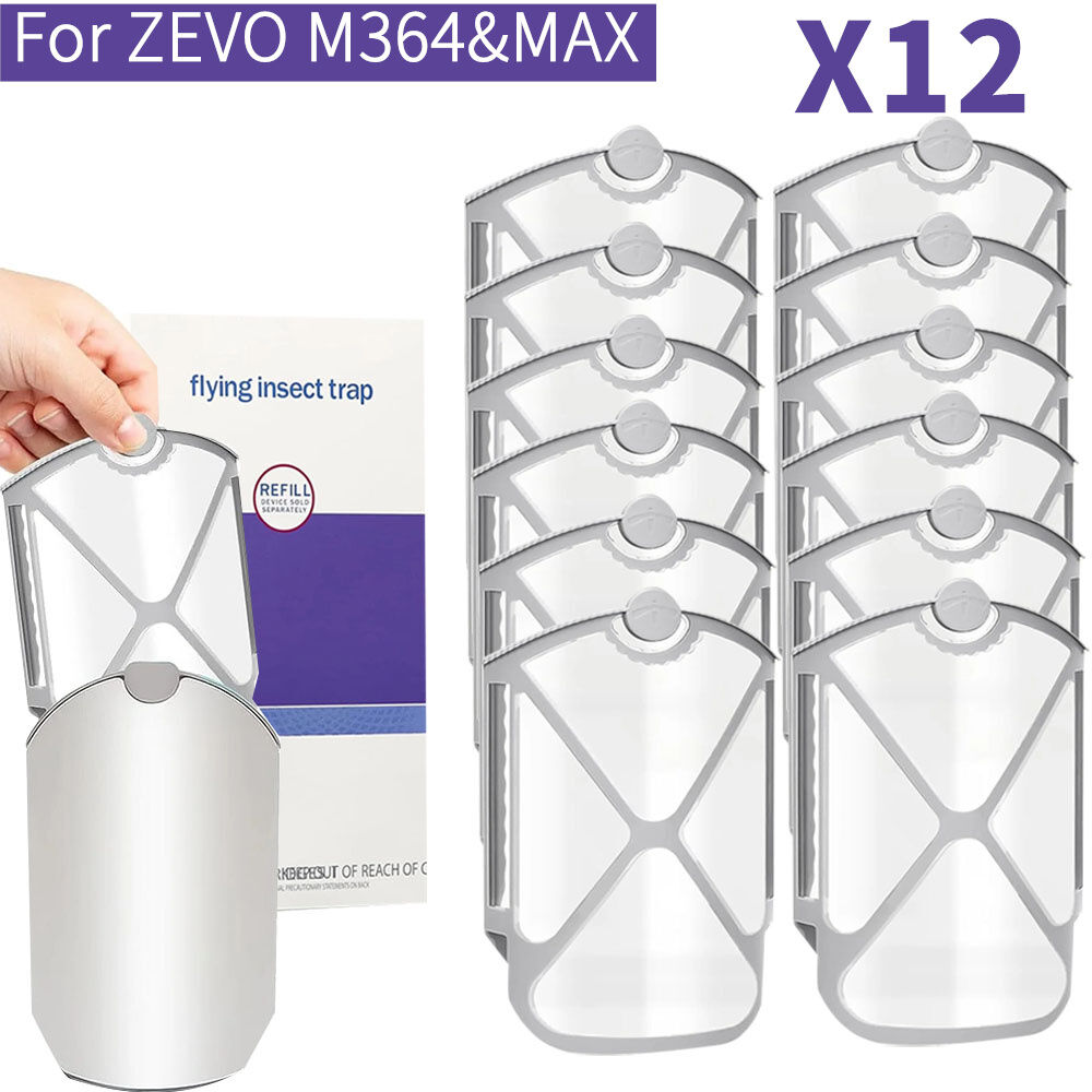 10 PACK) Fruit Fly Traps for Indoors Refill Pack, Fly Trap Indoor ...