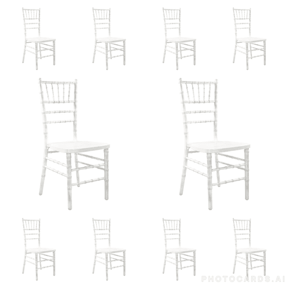 10 PACK Lime Wash Wood Chiavari Banquet Chair with FREE Fabric Seat ...
