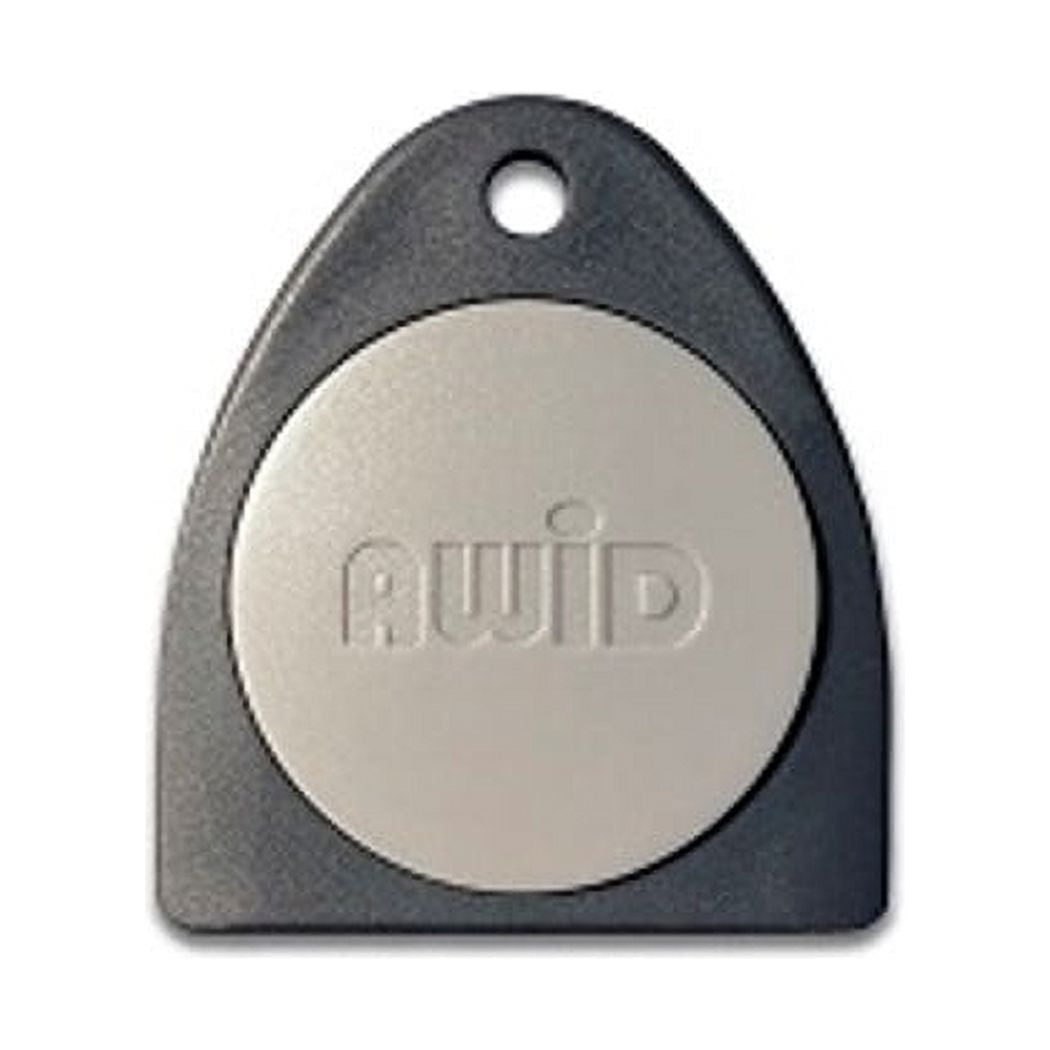 AWID 10 Pack Proximity Key Tags, ABS Plastic, Off White, Gray, 24 ...