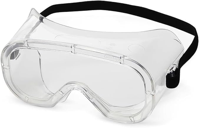 10 PACK Safety Goggles with Clear Anti-Fog Lens, Soft PVC Frame ...