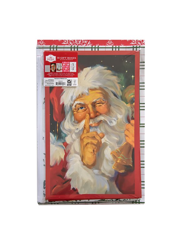 Christmas Gift Boxes in Christmas Gift Wrap - Walmart.com