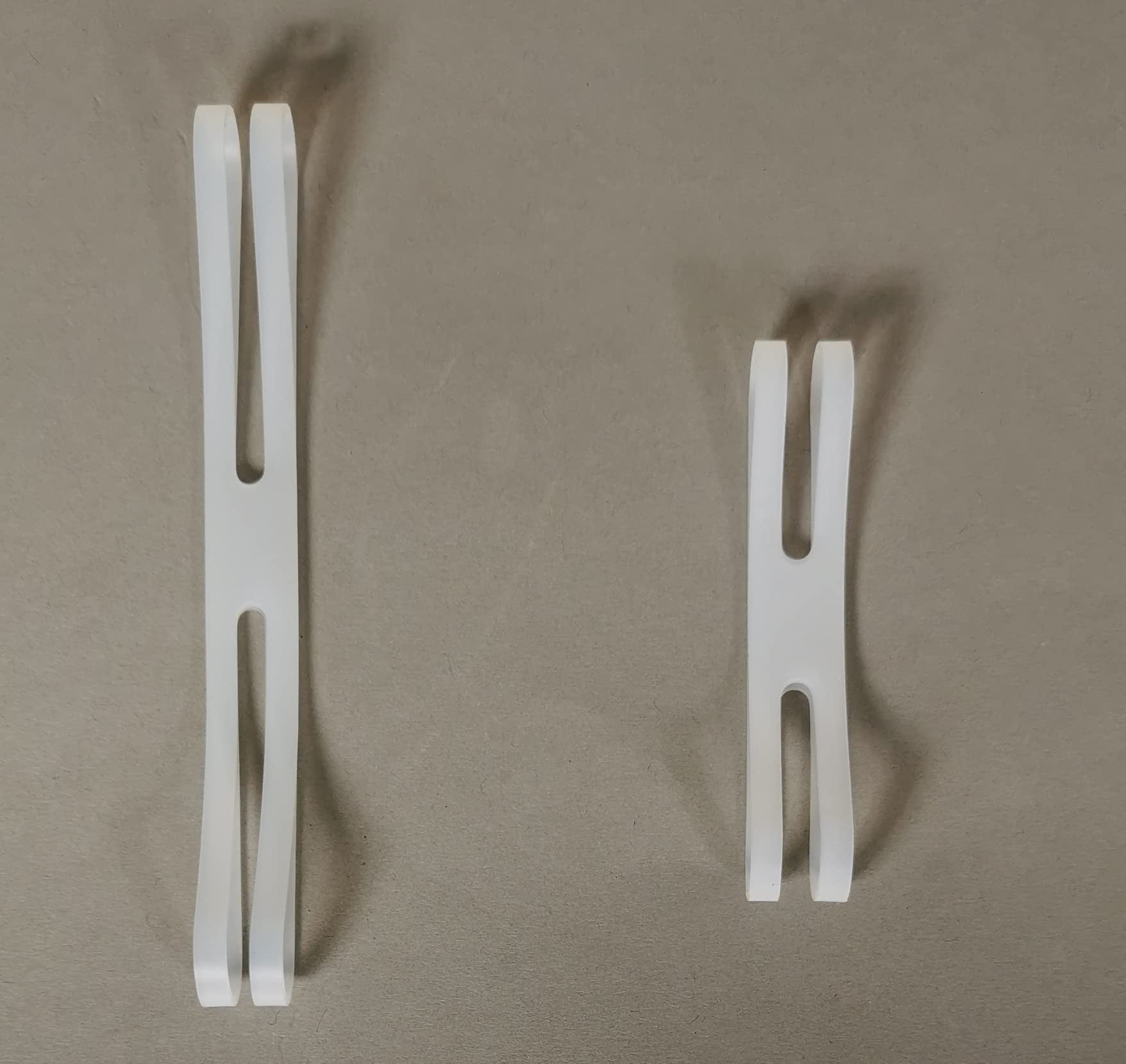 10 PC H Shaped Cross Silicone Rubber Bands for Wrapping and Bundling ...