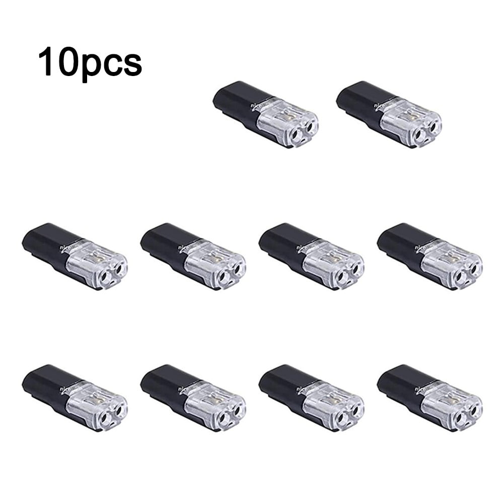 10 Pcs 12V 2 Pin Cable Wire Connector Plug Waterproof Sealed for ...