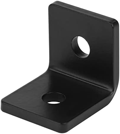 10 PCS -/2" Black Rafter Clips Brackets, Heavy Steel Corner Brace for ...