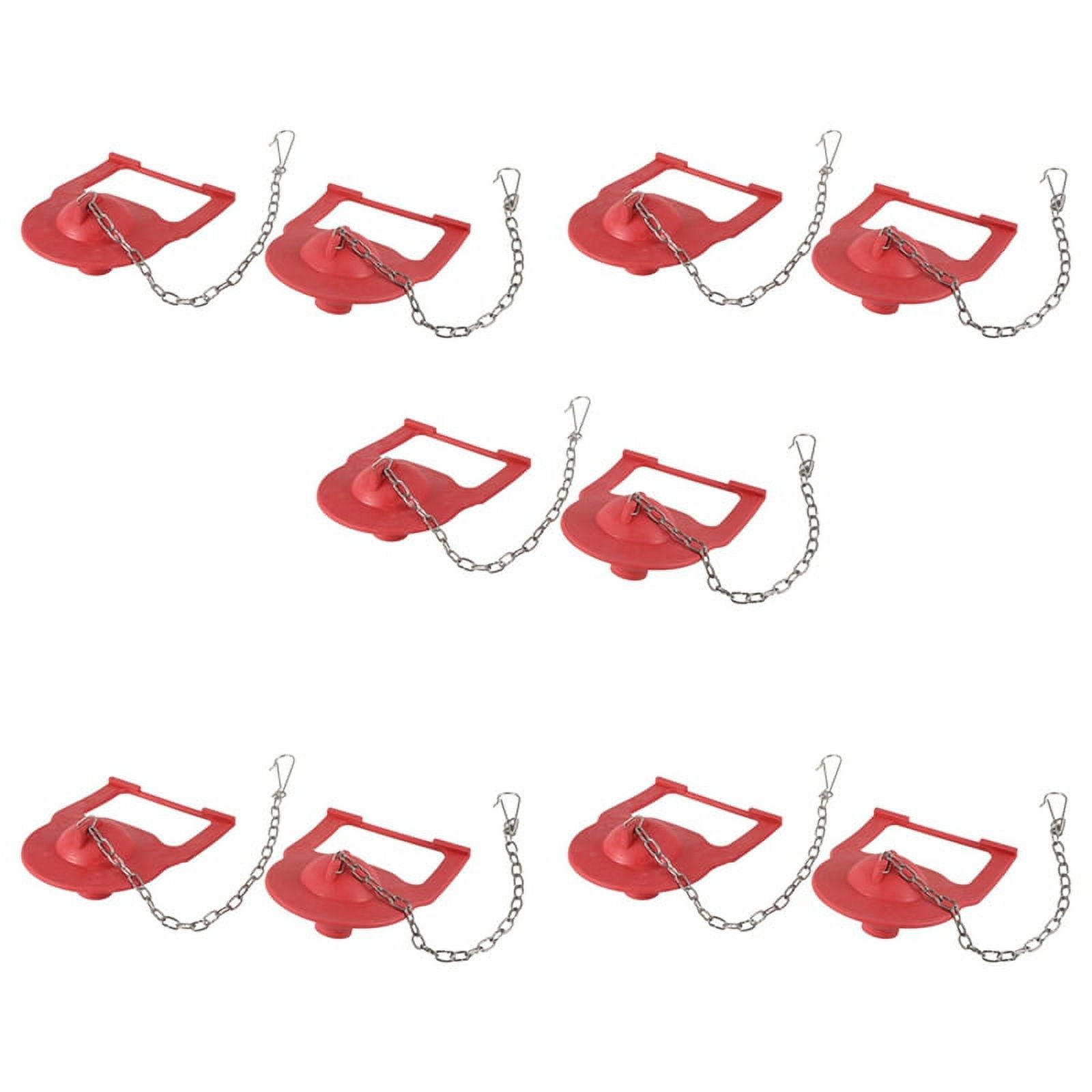 10 PCS 2 Inch Toilet Flapper for -Fin Flapper Kit, Replace for Toilet ...