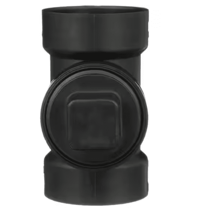 (10 PCS)3 Inch Cleanout Tee with Plug, ABS, Fitting, 3" - Walmart.com