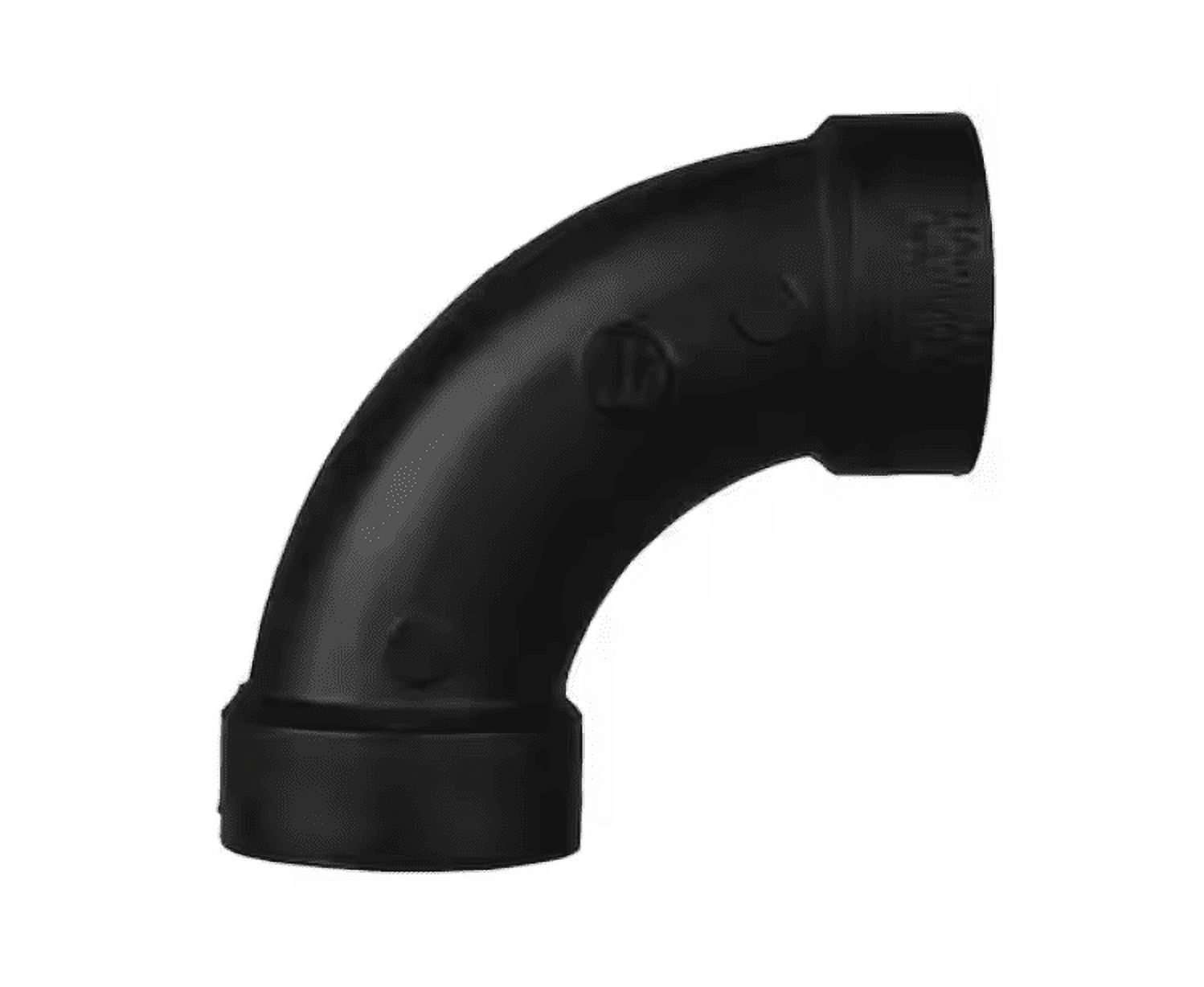 (10 PCS) 3 Inch Long Sweep 90 Degrees Elbow,ABS Fitting 3" - Walmart.com