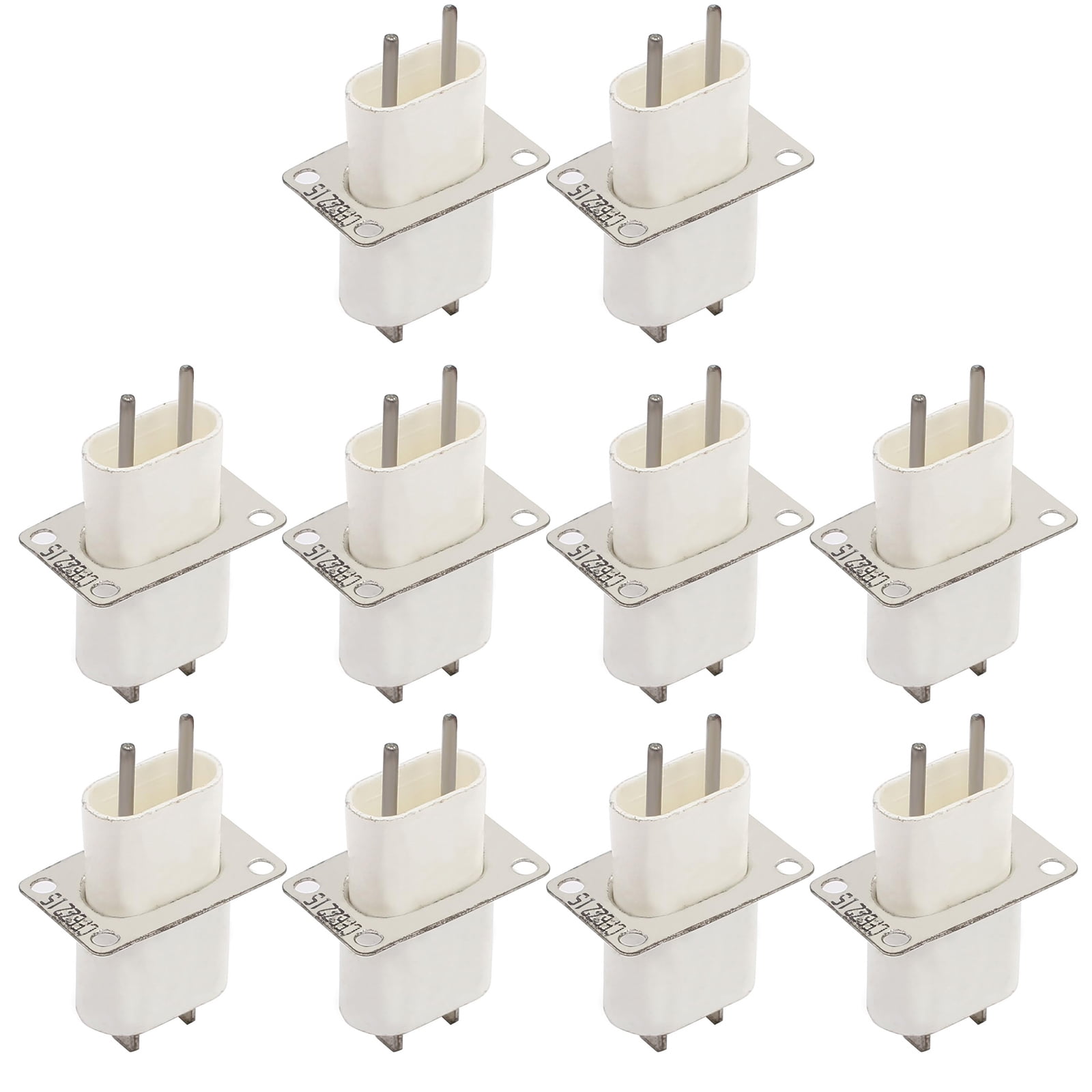 10 PCS 4 Filament Pin Sockets Microwave Oven Magnetron Plug Socket ...
