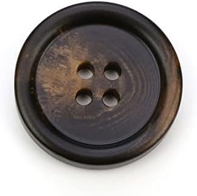 10 PCS 4 Holes Round Pattern Resin Buttons Flatback Sewing Button ...