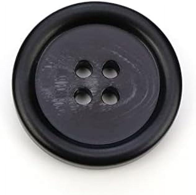 10 PCS 4 Holes Round Pattern Resin Buttons Flatback Sewing Button ...