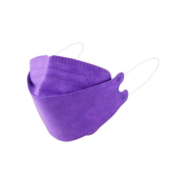 10 PCS Adults Disposable KF94 Face Masks, 4-Ply 3D Fish Type Protective ...