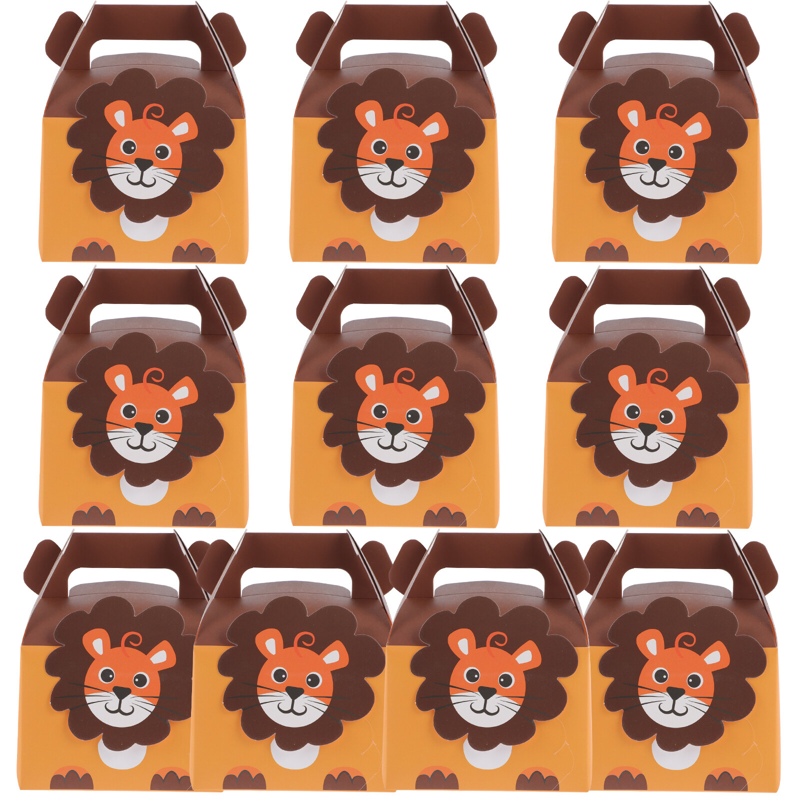 10 PCS Animal Party Bags Packing Boxes Bride Child - Walmart.com