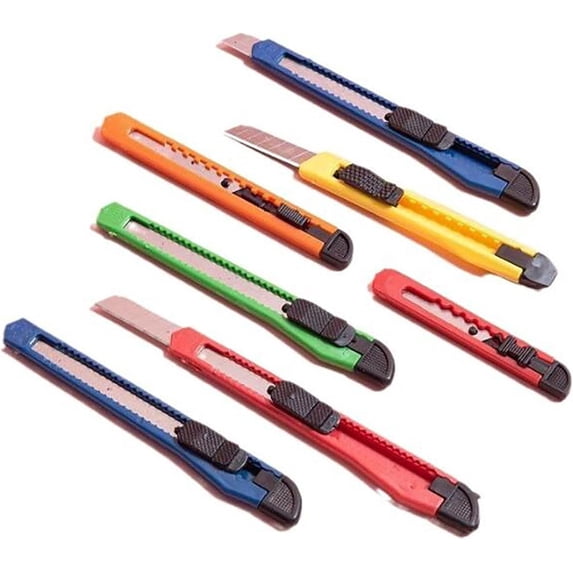 10 PCS Box Cutter Retractable Premium Utility Knife Box Opener for ...