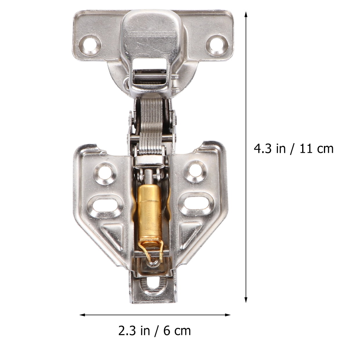 10 PCS Cabinet Hinges Concealed Hinge Heavy Duty Hinges Mounting Hinges ...