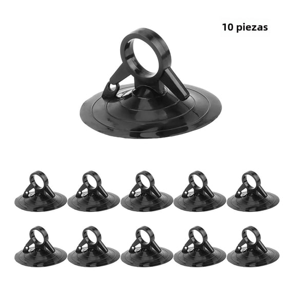 10 PCS Car Sun Suction Cups with Strong Ring Dovetail 45mm PVC for Car ...