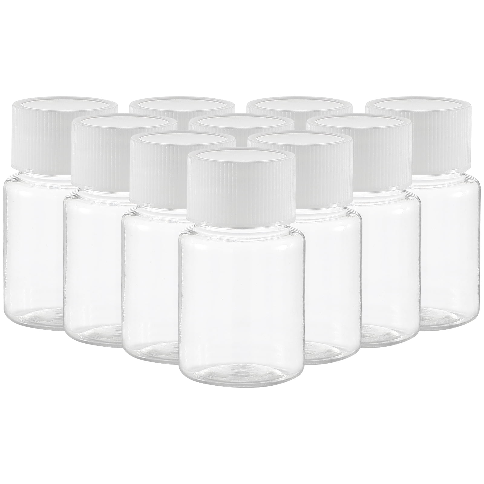 COMPUKAS Small Travel Containers Pet Transparent 10 Pcs - Walmart.com