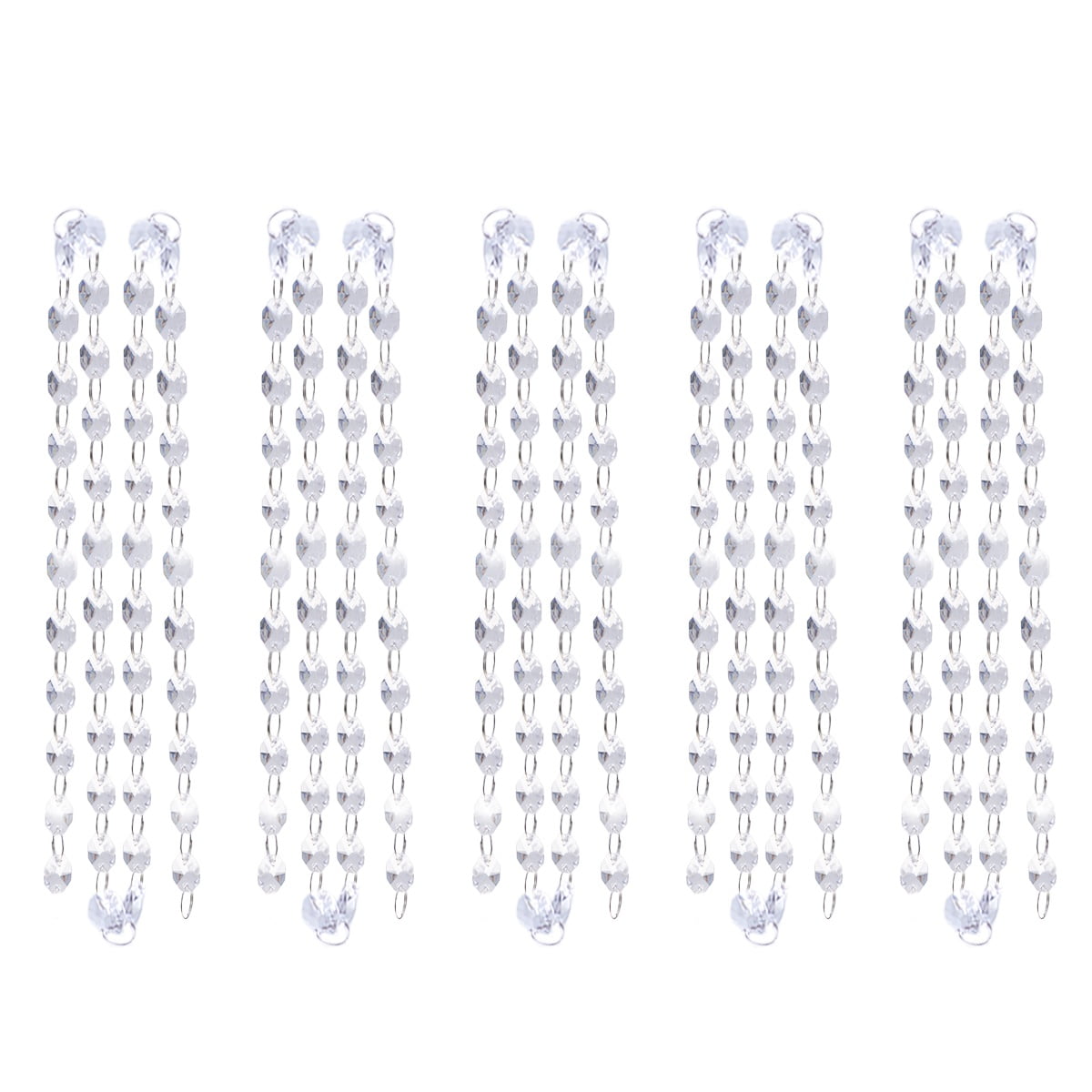 10 PCS Diamond Curtain Beads Crystal Curtain Beads Window Curtain Beads ...