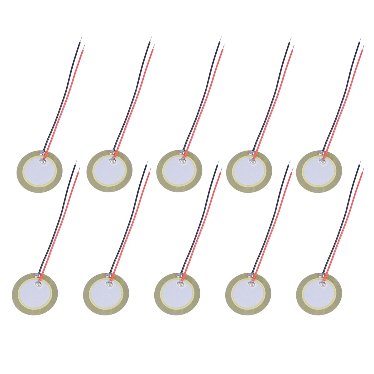 10 PCS Diaphragm Disc Diaphragm Element Pickups Piezo Disc Piezo ...