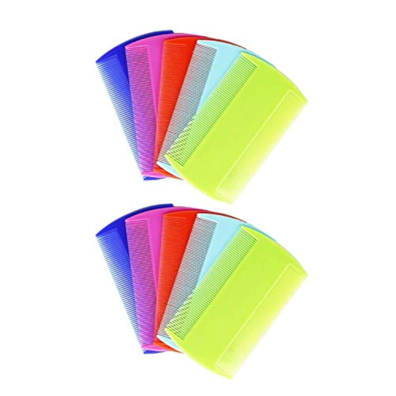 10 PCS Dog Flea Combs Double sided Pet Flea Lice Combs Cat Grooming ...