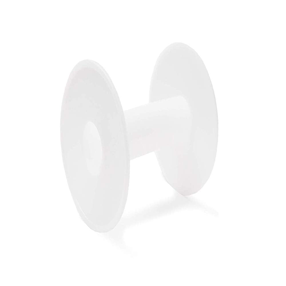 10 PCS - Empty Plastic Wire Spools Bobbins ROUND ENDS For Various Size ...