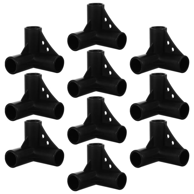 10 PCS Four-Way Connectors Three-Way Connectors Frame Connectors Rack ...