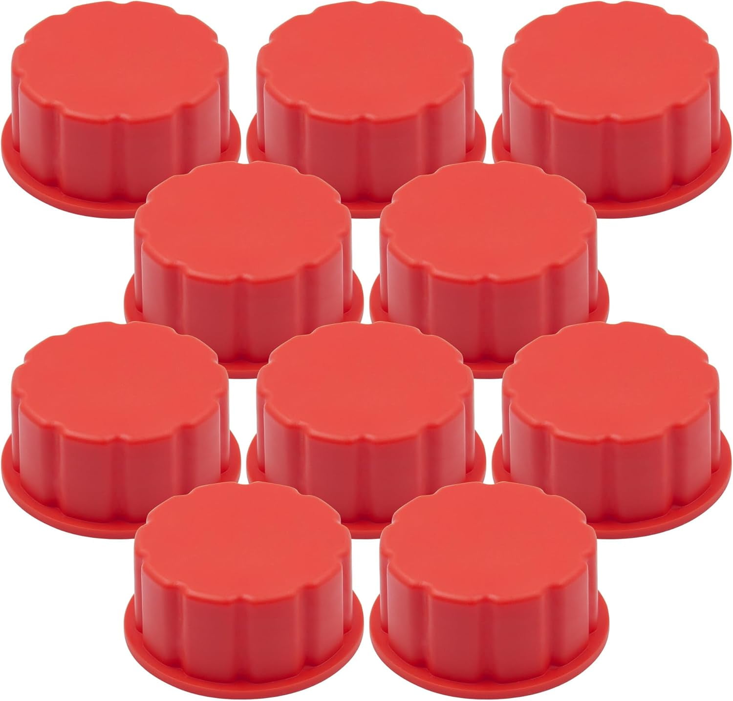 10 PCS Gallon Gas Can Caps, 5 Gallon Coarse Thread Gas Lid for Gasoline ...