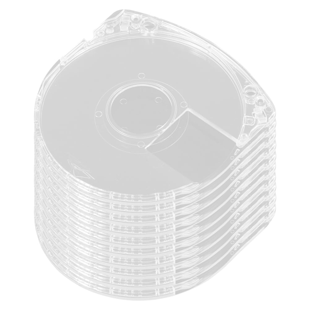 10 PCS Gaming Disk Organizer Protective Disc Holder Dvd Storage Case CD ...