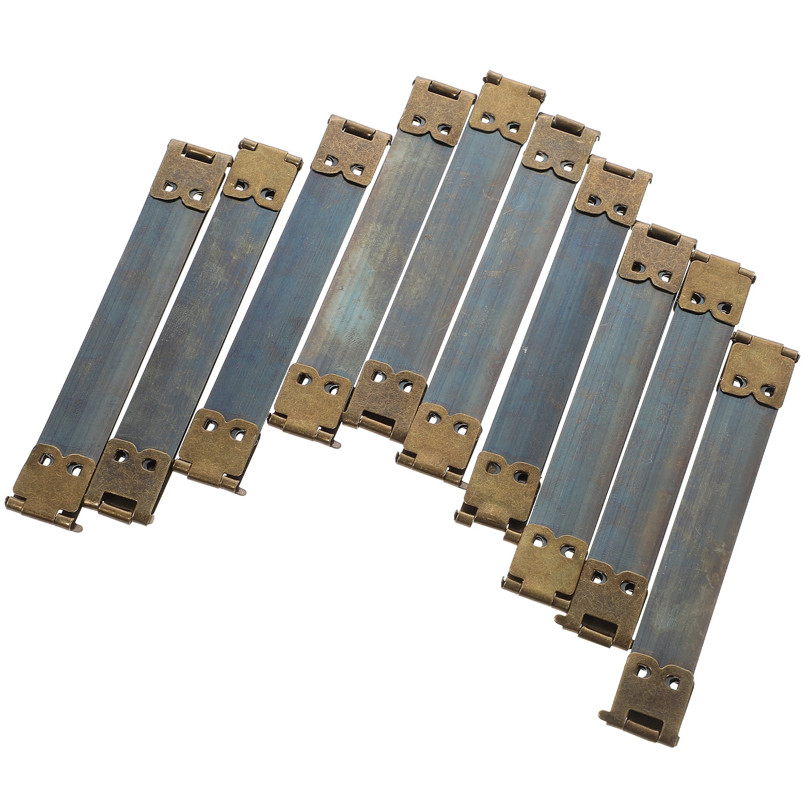 10 PCS Gold Frames Handbag Hinges DIY Handbag Internal Flex Frame ...