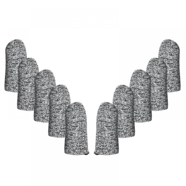 10 PCS HPPE Finger Cots Cut Resistant Protector, Finger Covers for Cuts ...