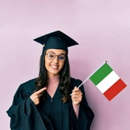 Anley Italy Mini Flag 12 Pack - Hand Held Small Miniature Italian Flags ...