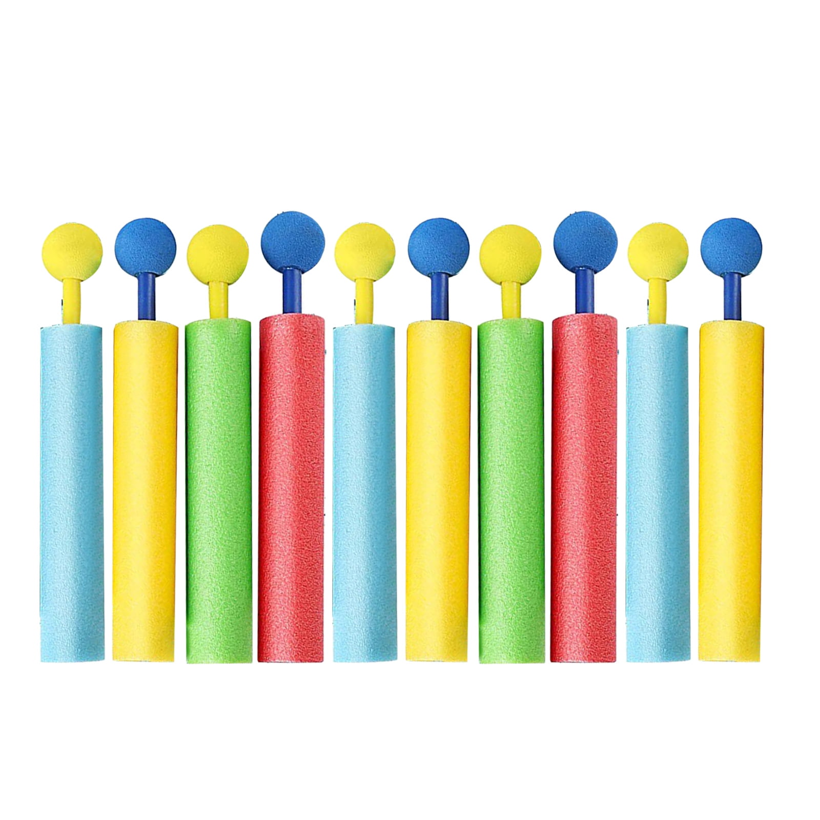 10 PCS Kids Swimming Toy Water Pool Toy Cartoon Portable Pull-out Toy ...