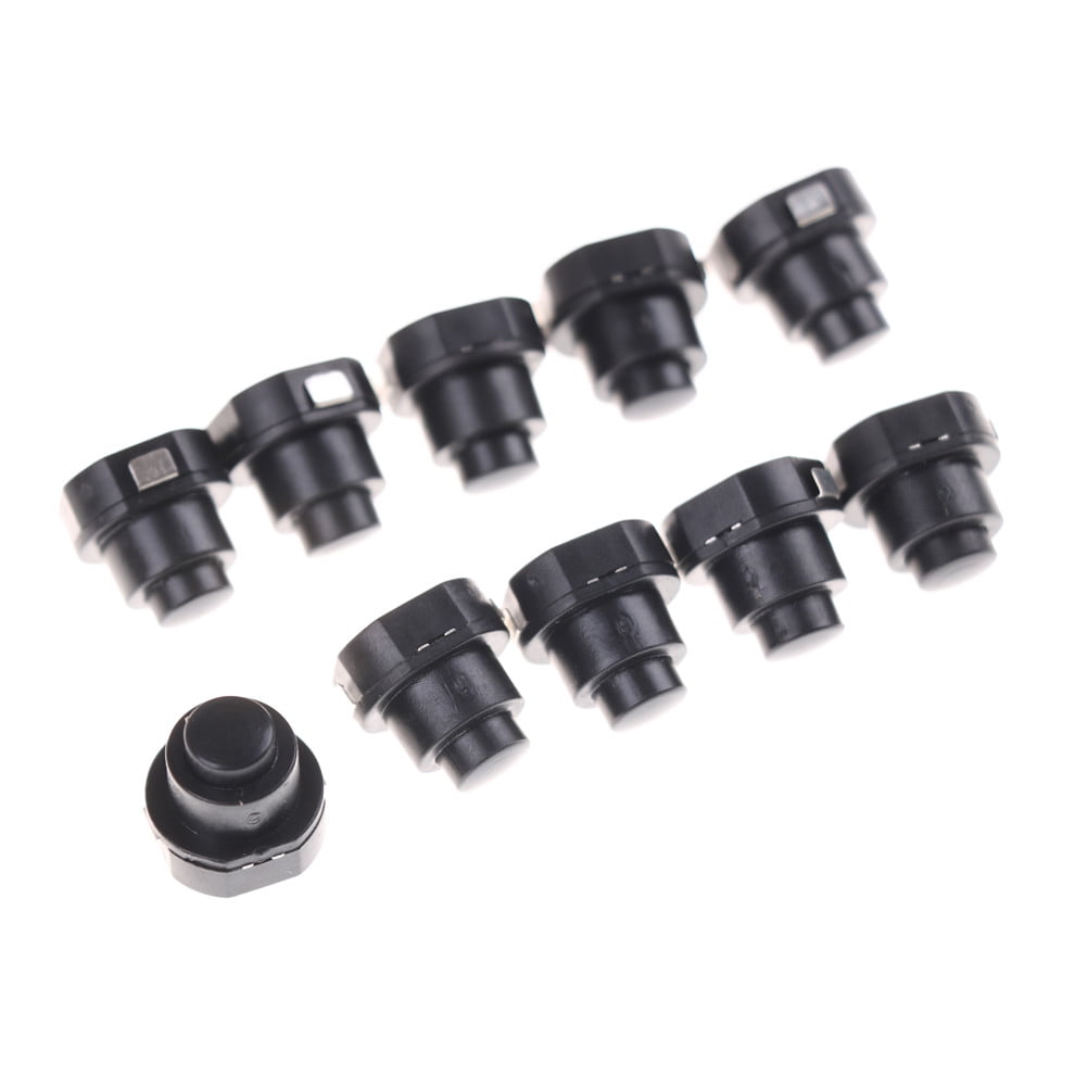 10 PCS Latching Action Flashlight Torch Push Button Switch DC 30V 1A ...