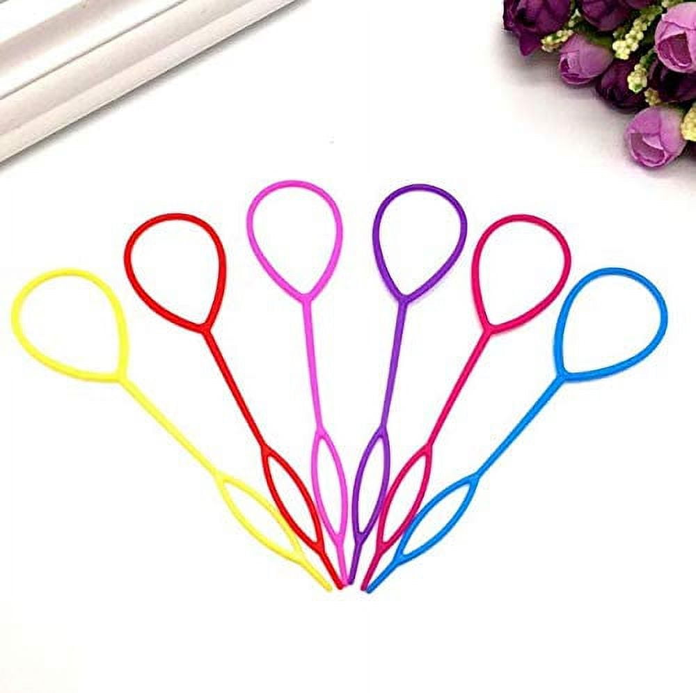 10 PCS Magic Hair Braid Tool Ponytail Maker Hair Styling Accessories ...