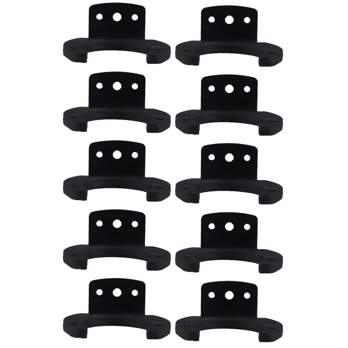 10 PCS Microphone Wall Hangers Rack Wall Mount Hook Holder Rack Bracket ...