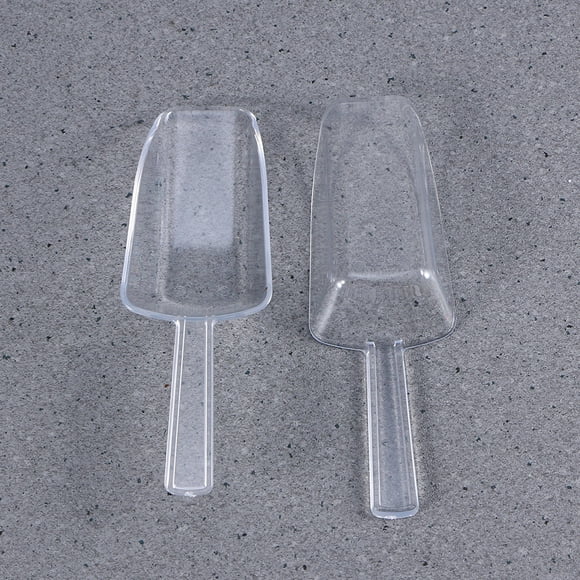 Clear Plastic Scoops
