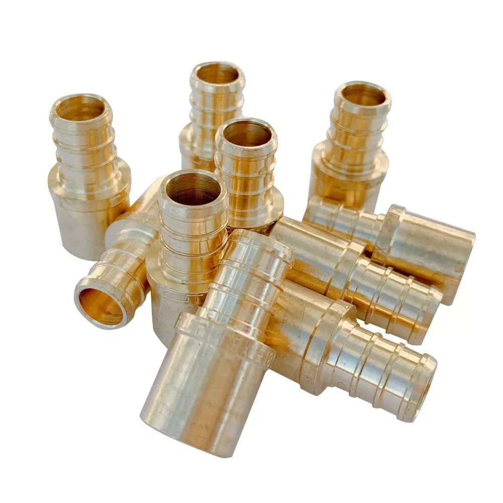 10 PCS Pex 1/2" X 3/4" MALE SWEAT ADAPTERS BARB CRIMP FITTING,LEAD FREE BRASS - Walmart.com