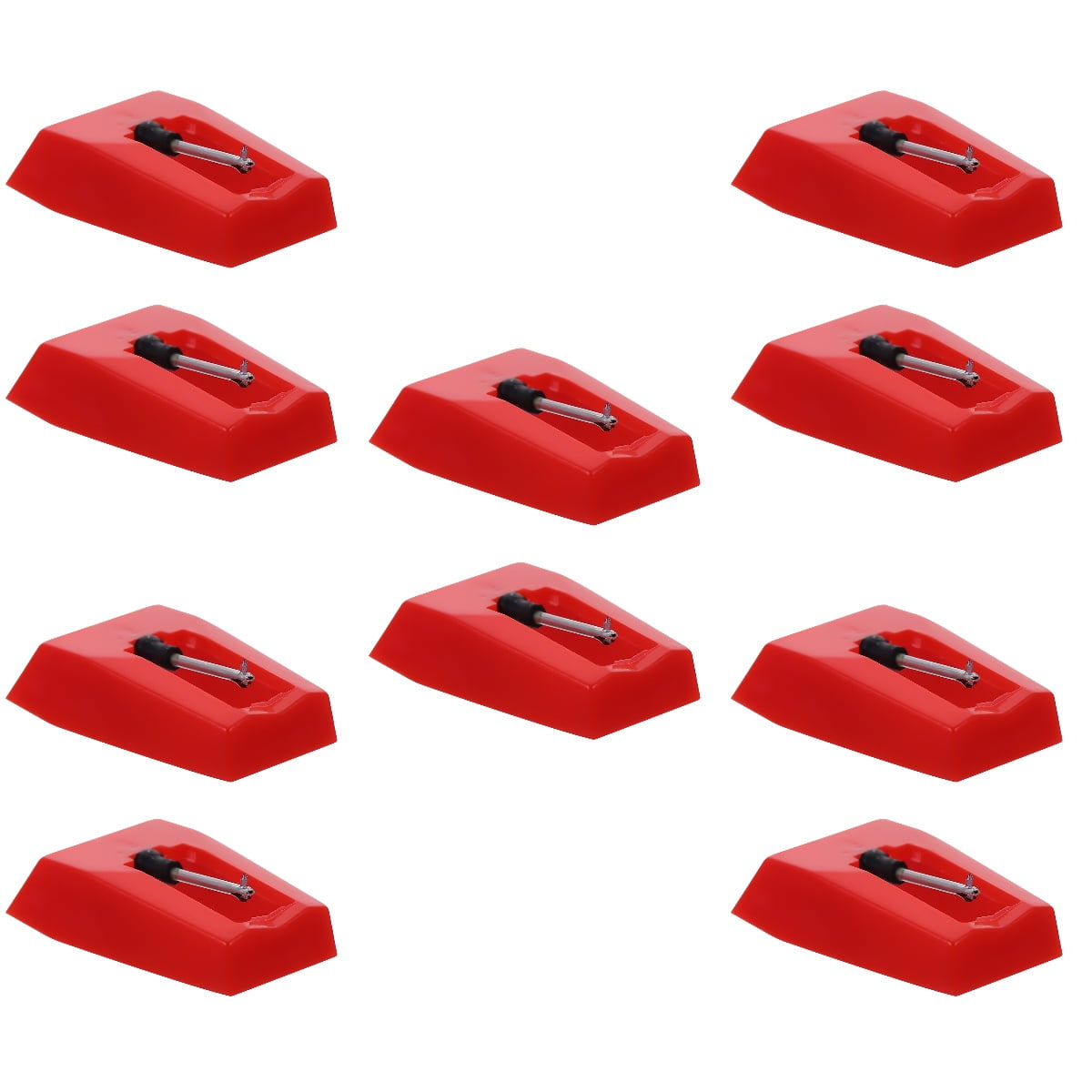 10 PCS Phonograph Needle Stylus Pen Turntable Tornamesa Orthofon ...