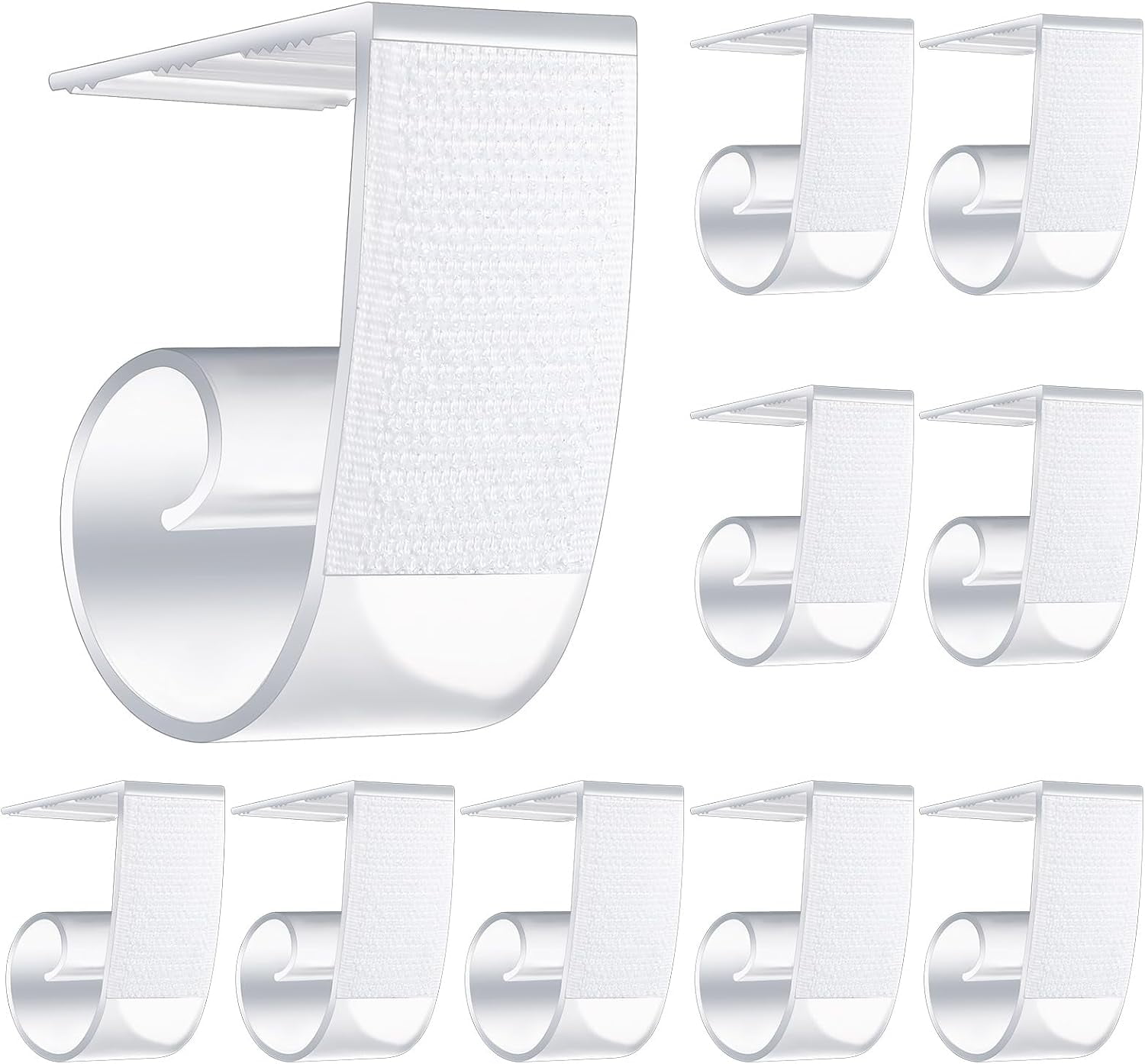 10 PCS Picnic Table Clips for Tablecloth, Plastic Table Skirt Clamps ...