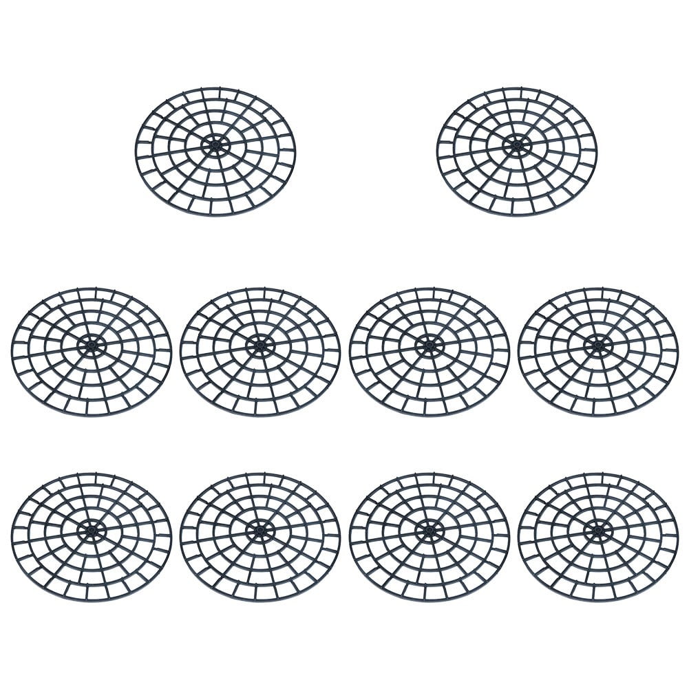 10 PCS Plant Riser for Pots In/Outdoor, Patio Floor Protector Flower ...