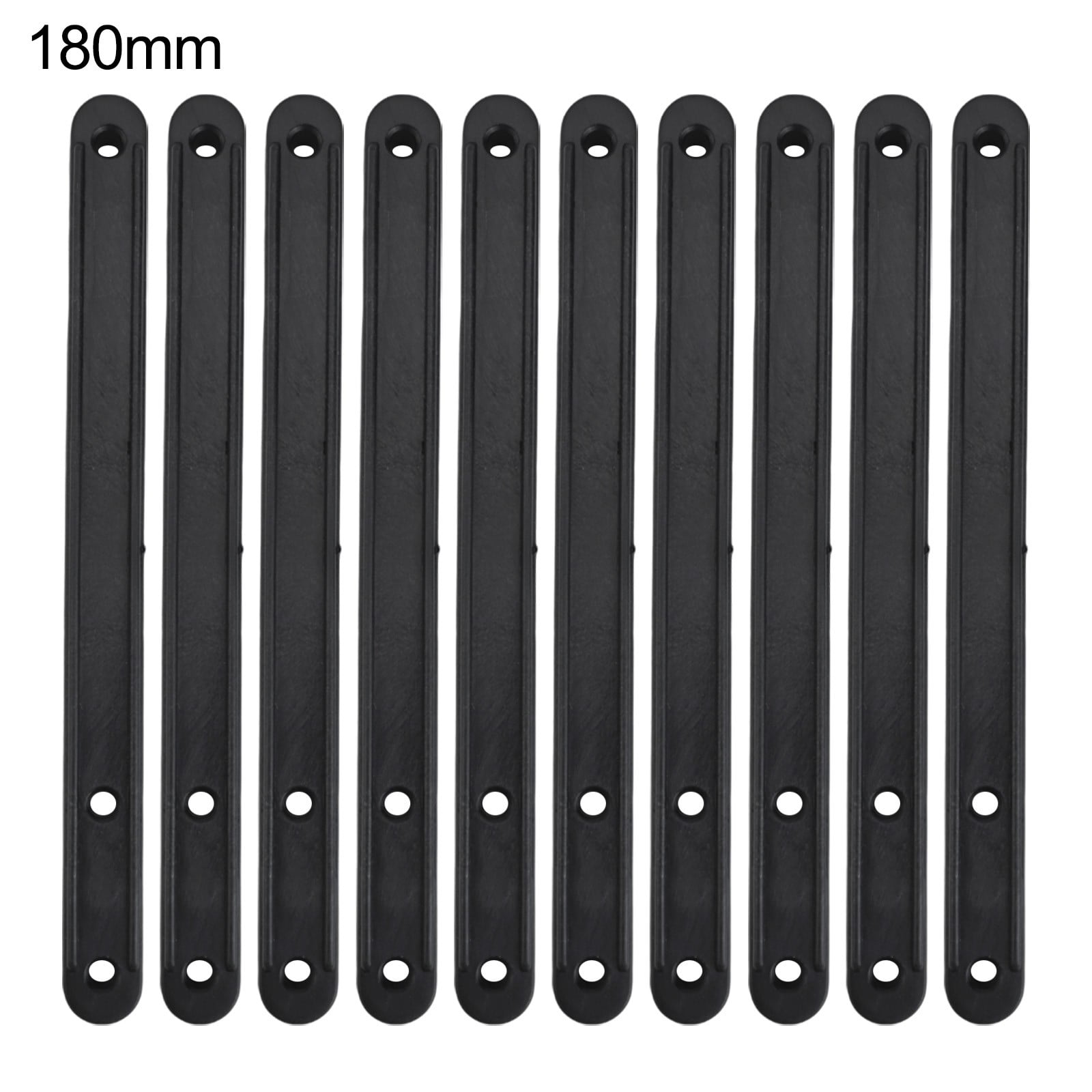 10 PCS Plastic Drawer Track Two Track Bottom Support Wardrobe Guide ...