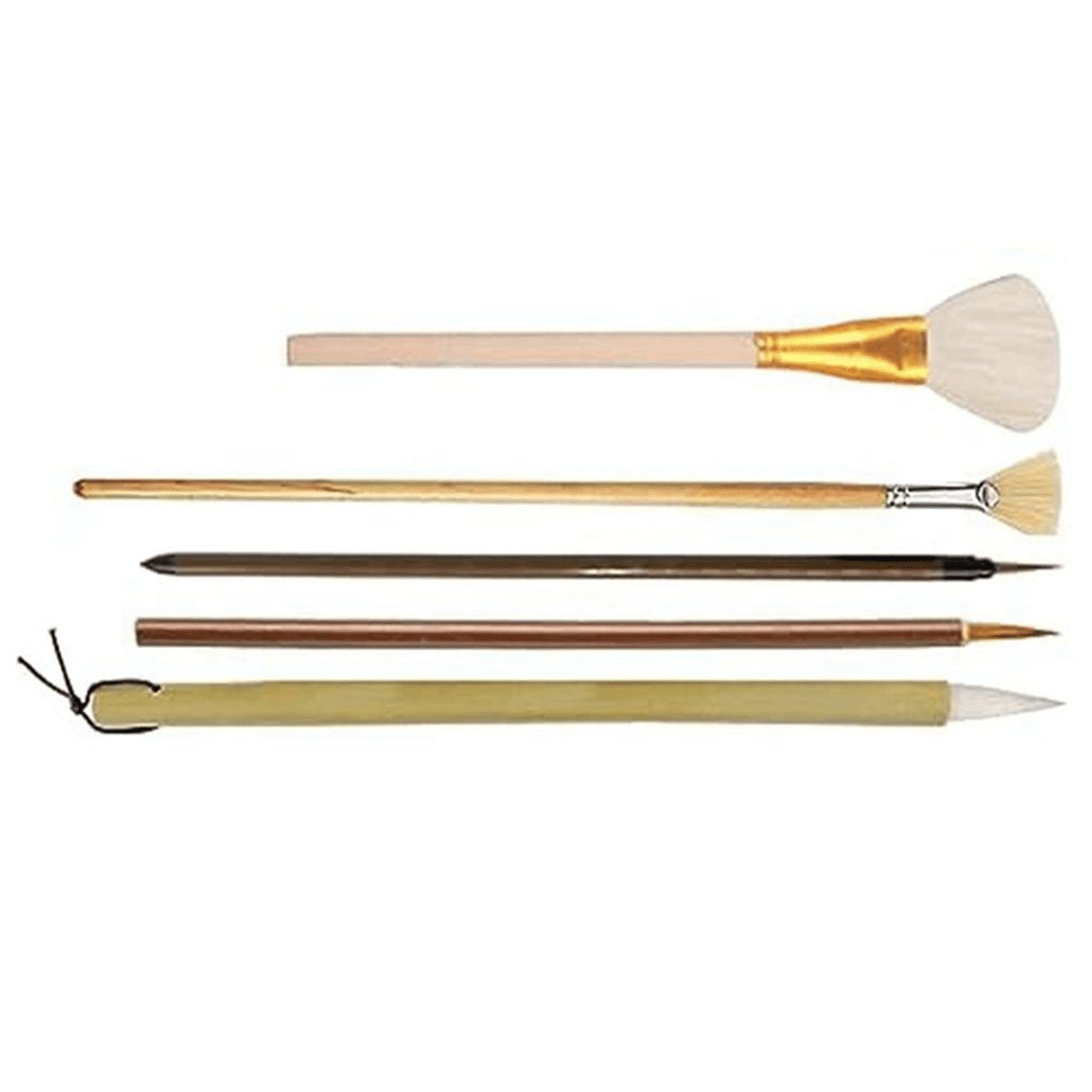 10 PCS Pottery Glaze Brushes Ceramic Brush Set for Pottery Ceramic ...