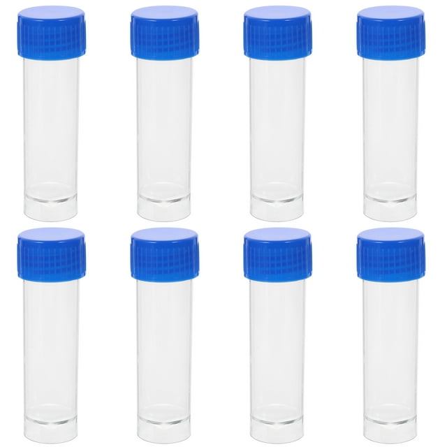 10 PCS Practical Plastic Specimen Cup Urine Container 25-30ml without ...